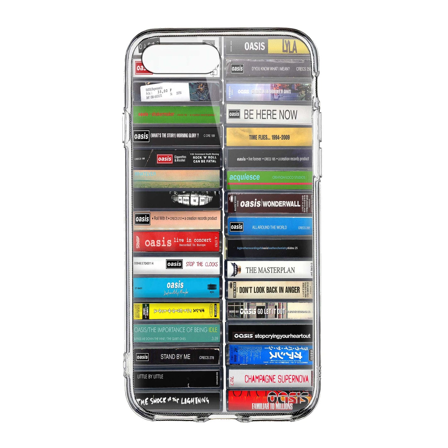 Oasis Albums Cassette Collection Retro Phone Case – MTervoDesign