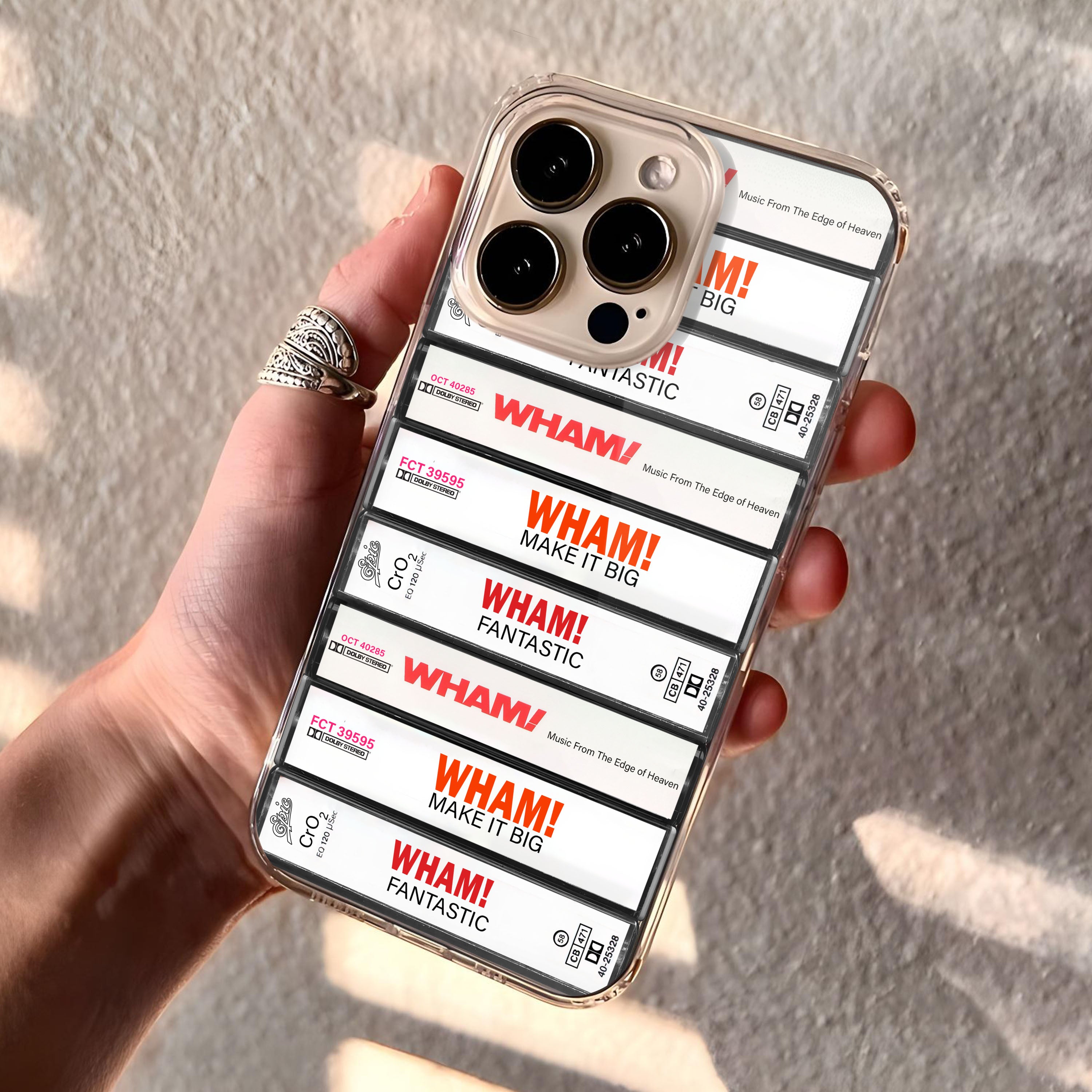 Wham! Albums Cassette Collection Retro Phone Case – MTervoDesign
