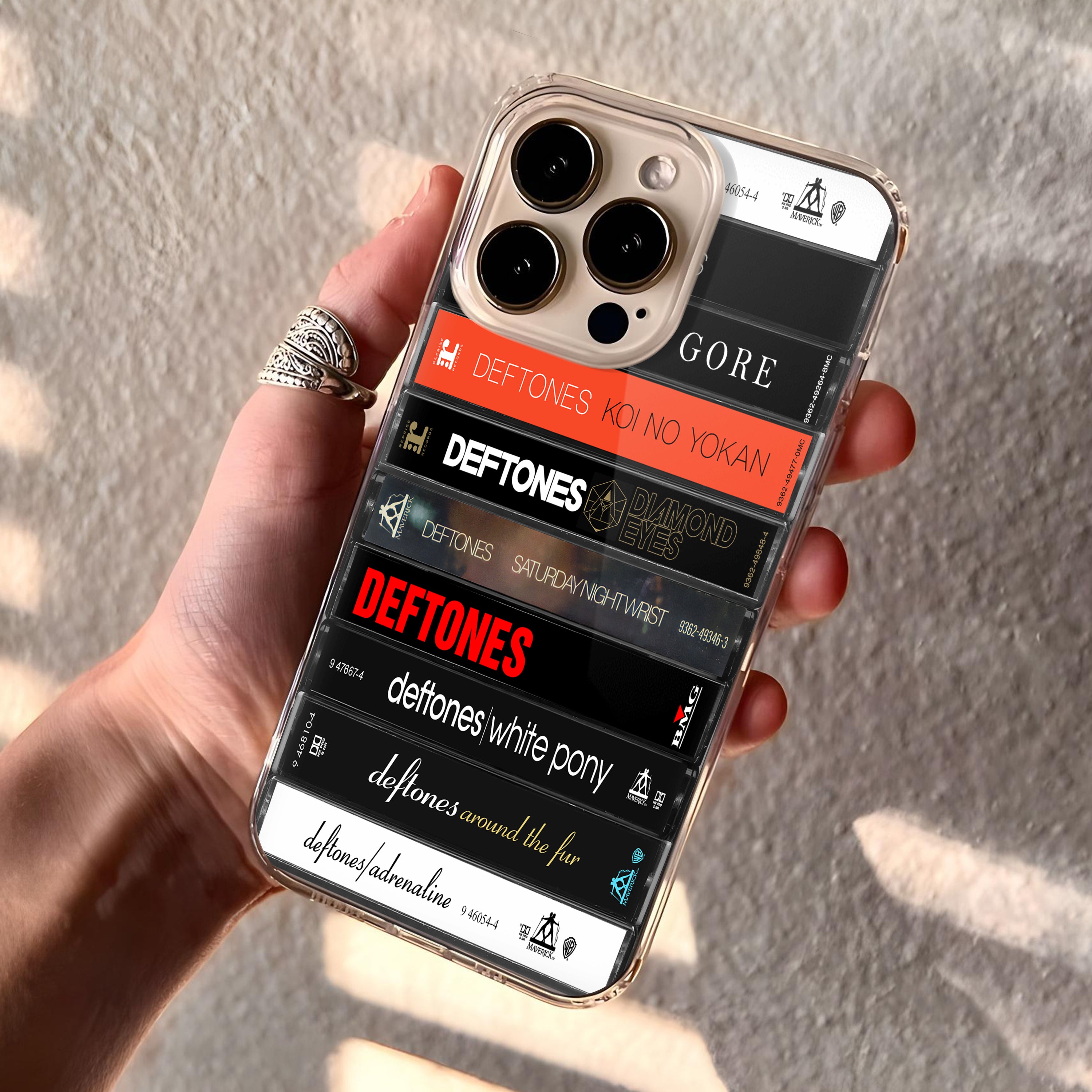 Deftones Albums Cassette Collection Retro MagSafe Phone Case – MTervoDesign