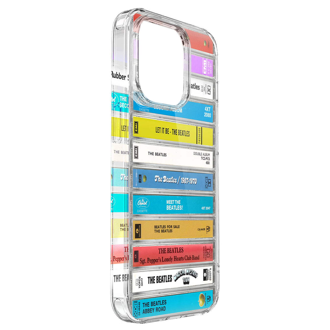 The Beatles Albums Cassette Collection Retro Phone Case – MTervoDesign