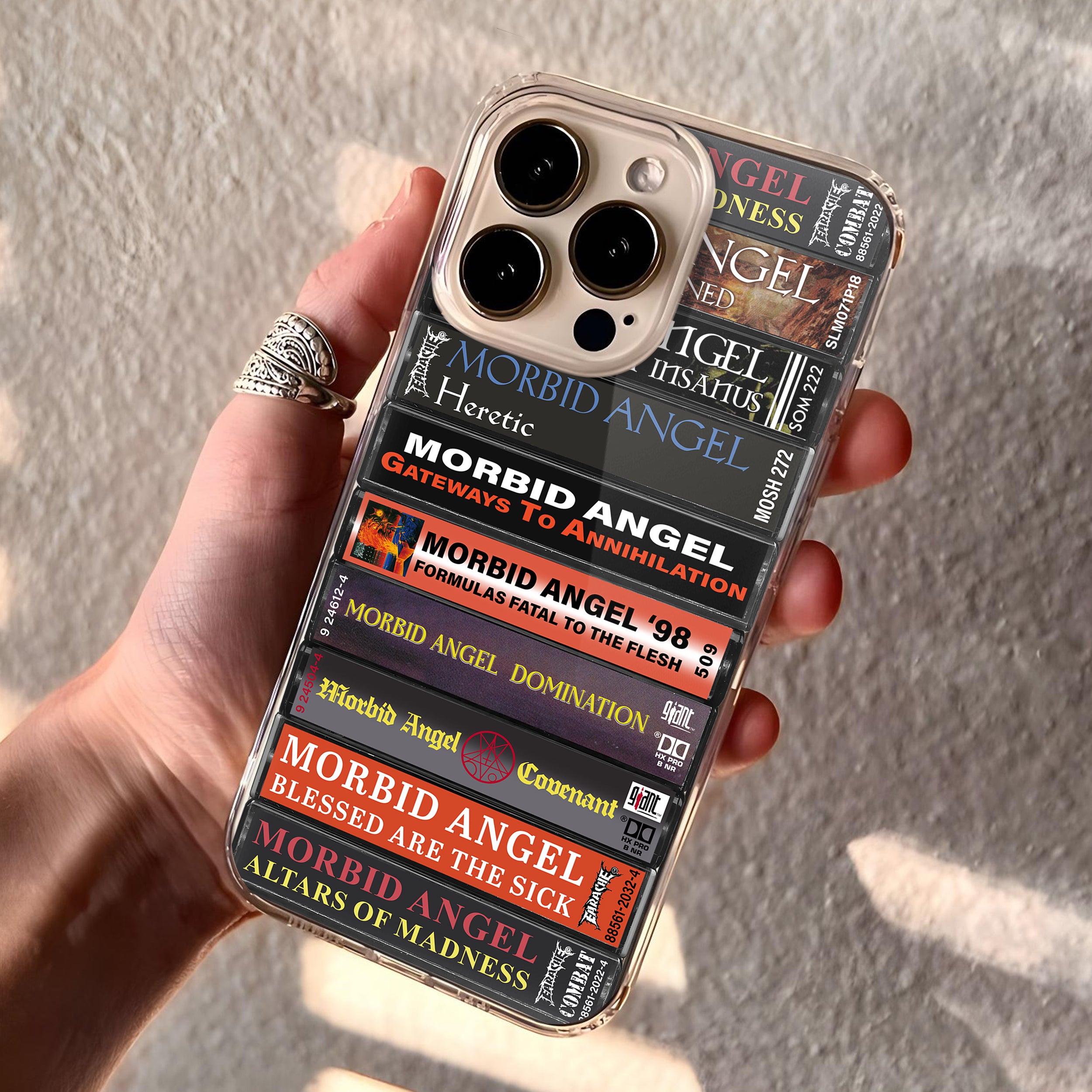 Morbid Angel Albums Cassette Collection Retro Phone Case – MTervoDesign