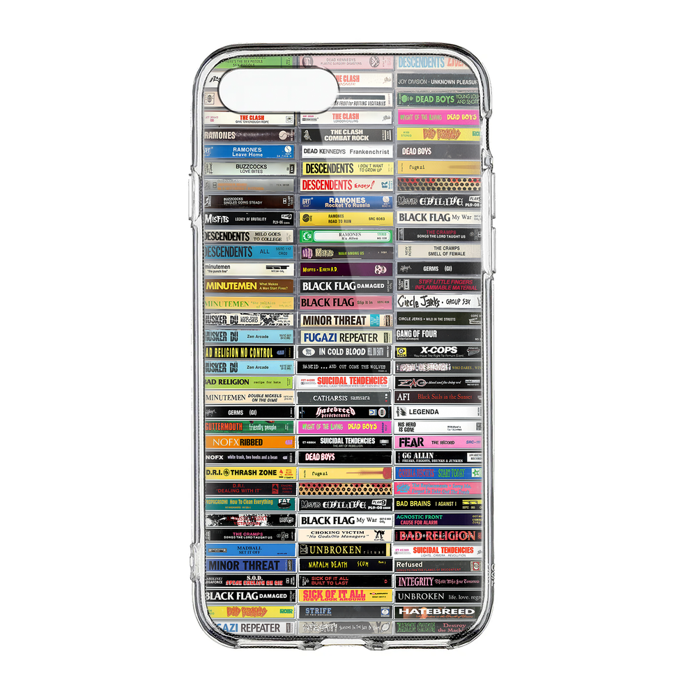 Classic Punk Rock Albums Cassette Collection Retro MagSafe Phone Case ...
