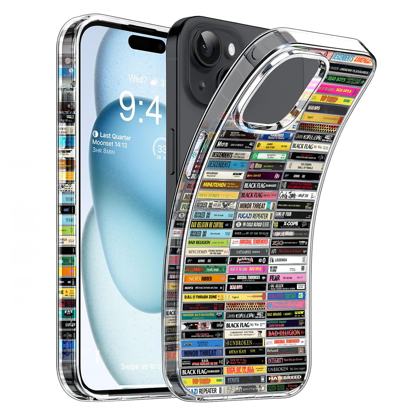 Classic Punk Rock Albums Cassette Collection Retro MagSafe Phone Case ...